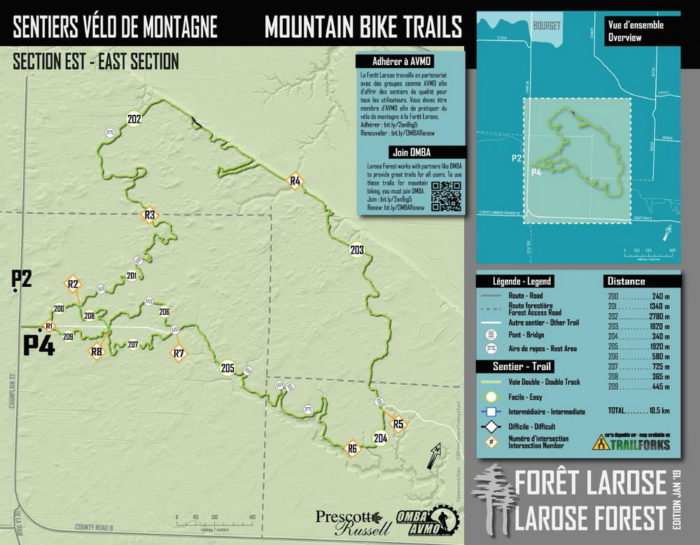 Larose Forest - MTB Trail - Ontario Bike Trails